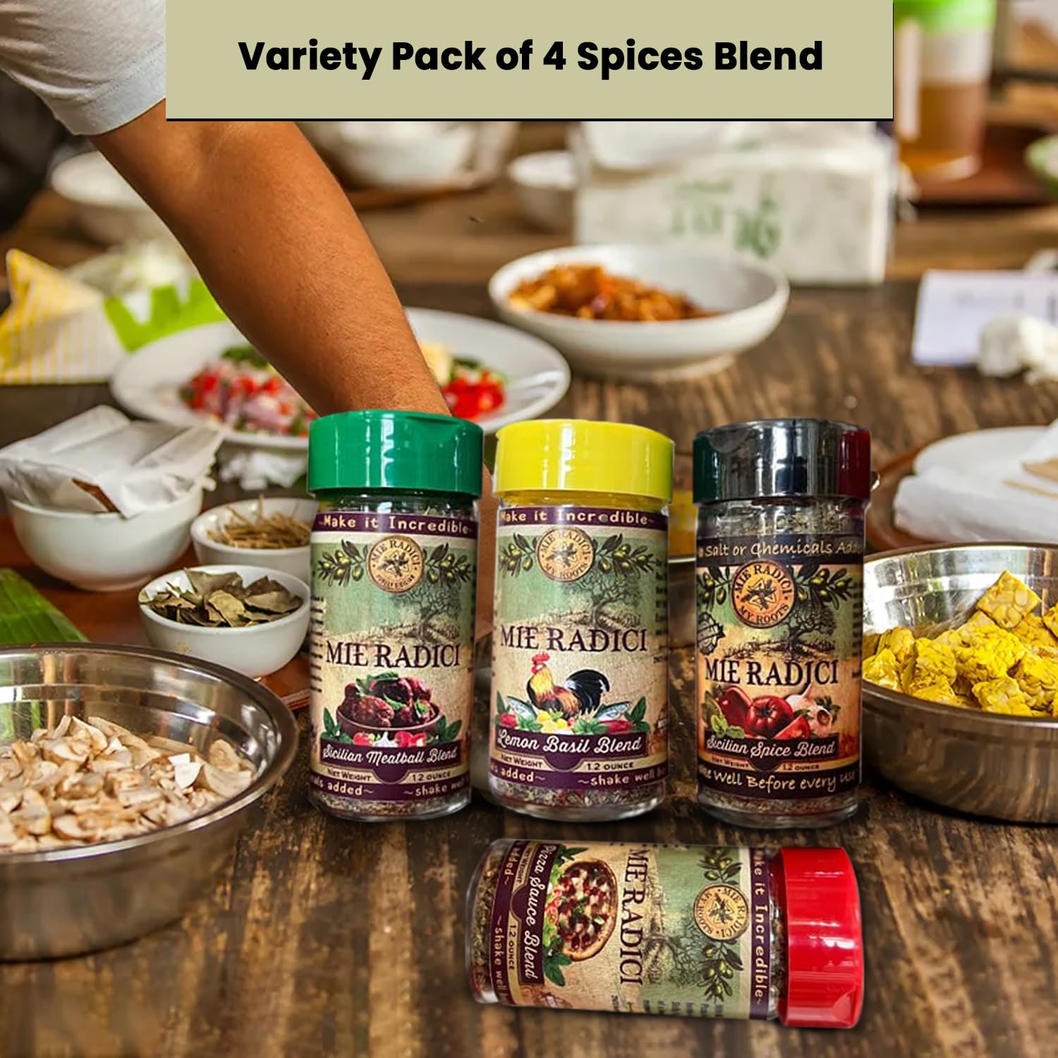 Spice Blend Varity Pack - Mie Radici Inc